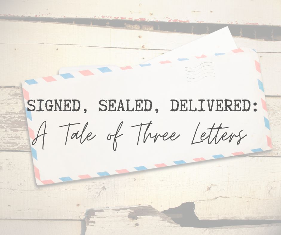 Signed, Sealed, Delivered: A Tale of Three Letters Coming to Canada ...